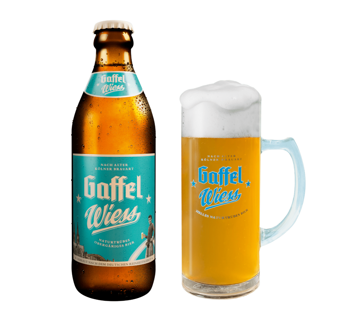 Gaffel Wiess - a drinkable and mild classic beer