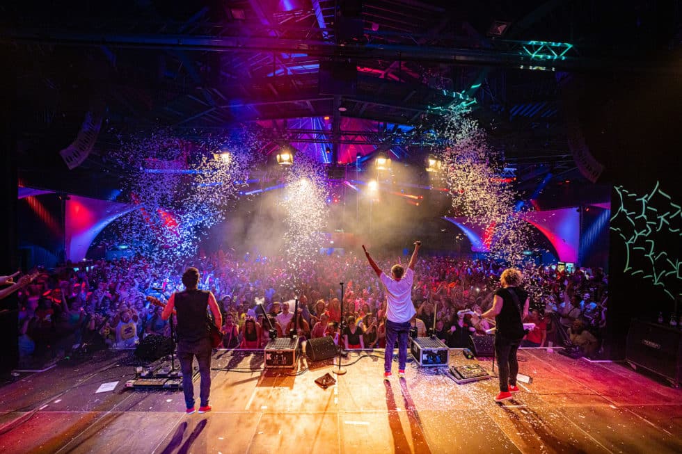 Das Lineup der Jeck im Sunnesching Aftershow Party 2023 - Gaffel