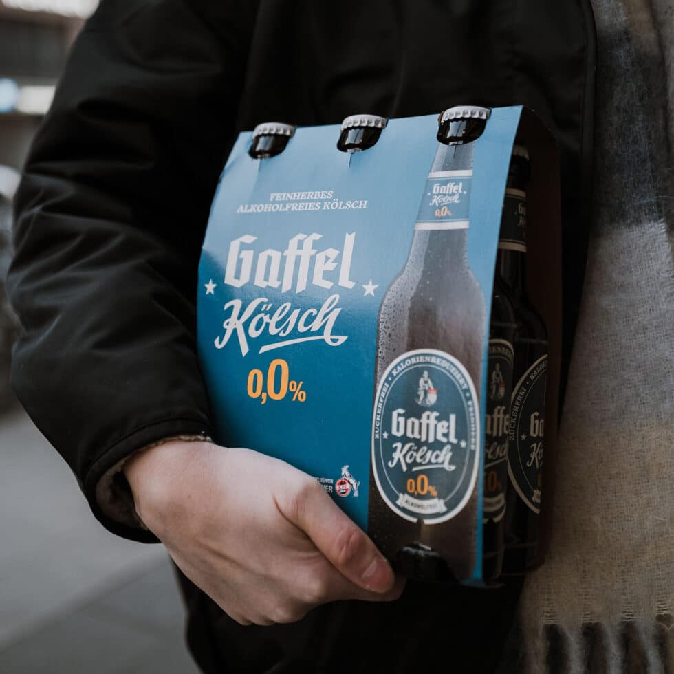 Zero percent alcohol, one hundred percent taste: Gaffel Kölsch 0.0% is ...